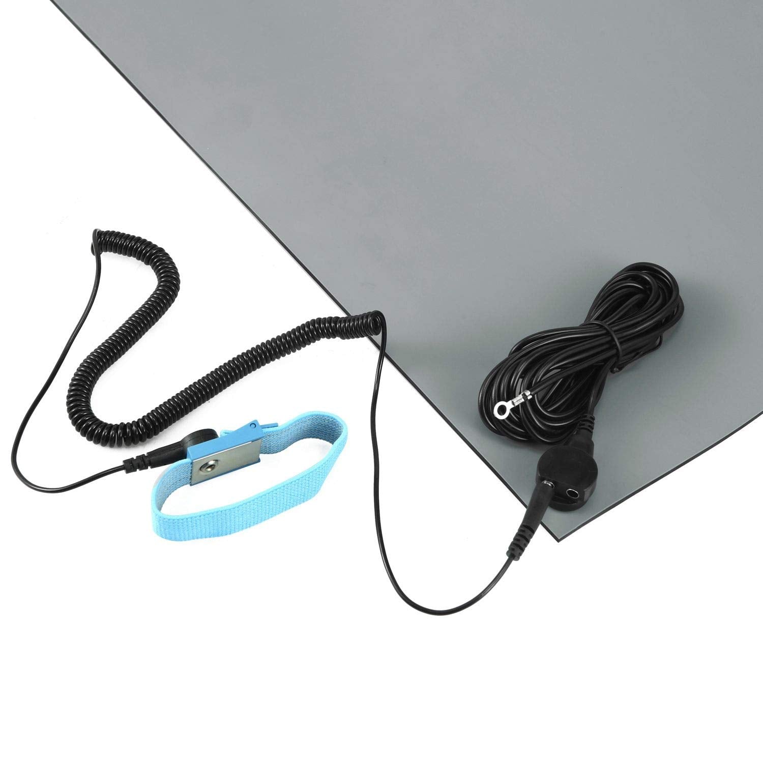 0.06" ESD Mat Kit with Wrist Strap and Ground Cord – MWRF Source