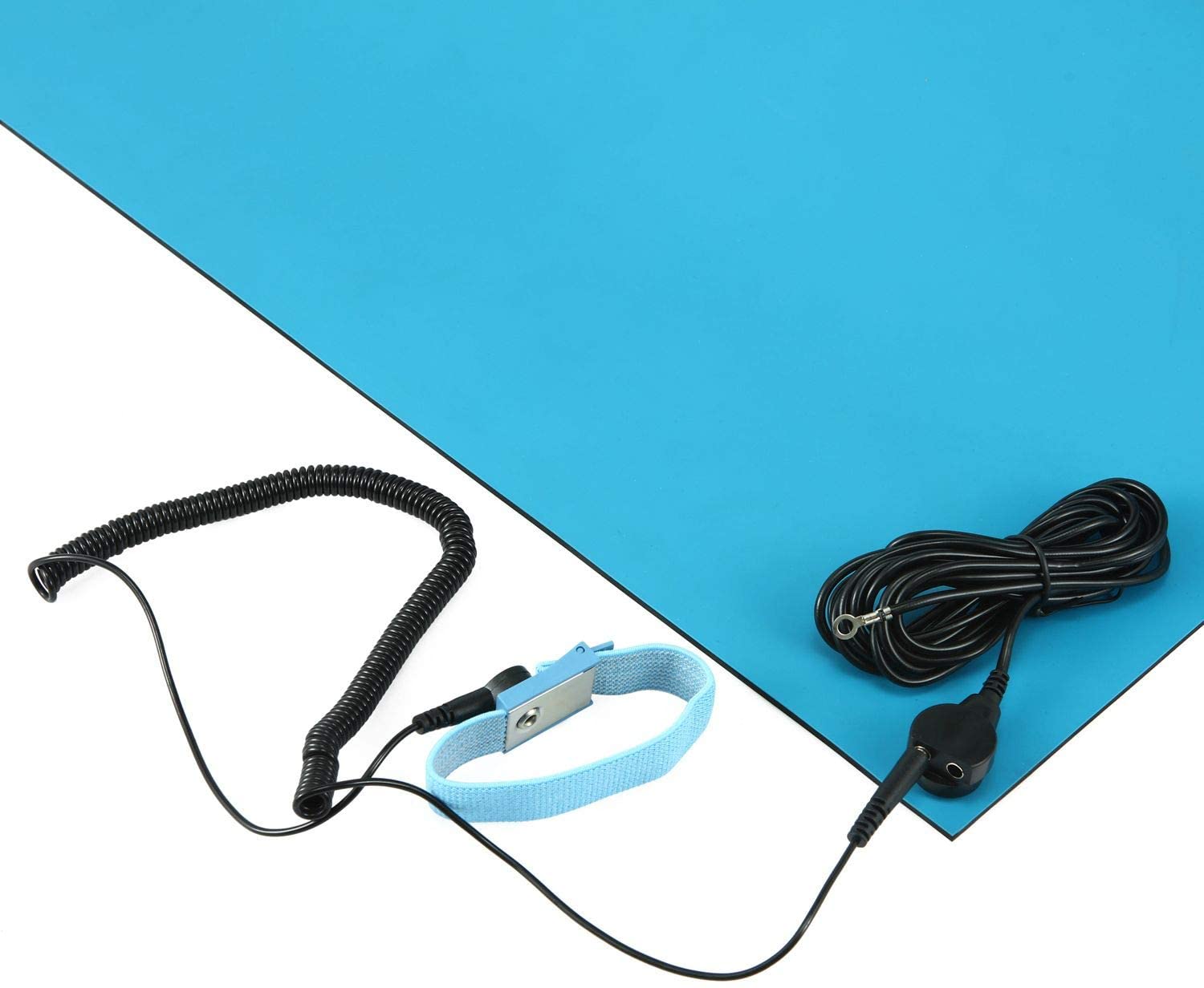 0.12" ESD Mat Kit with Wrist Strap and Ground Cord – MWRF Source